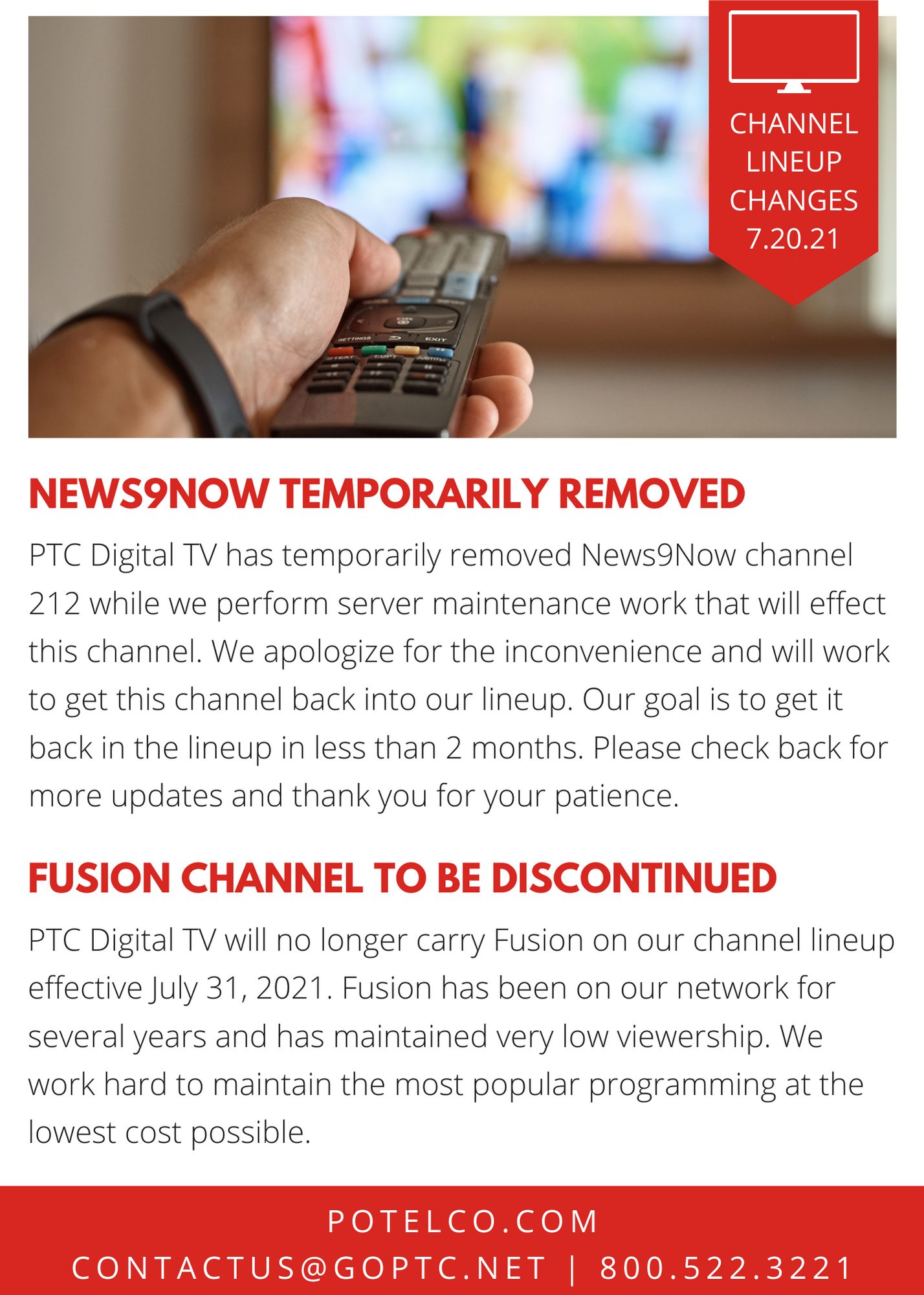 Digital TV | Pottawatomie Telephone Company